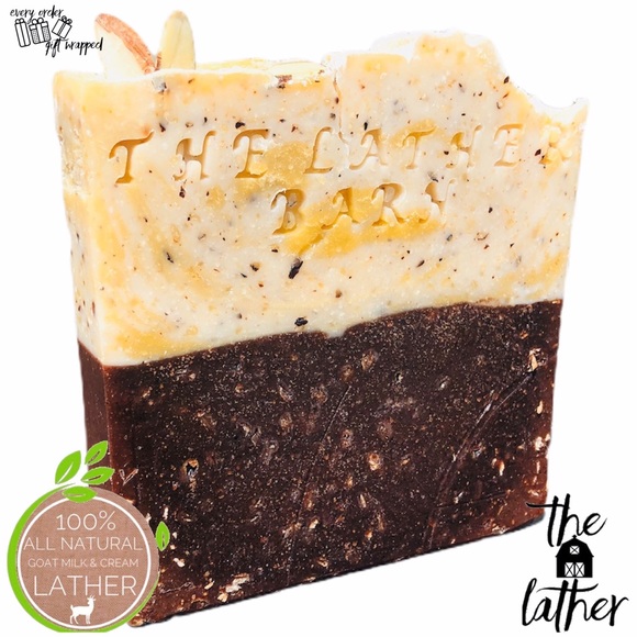 THE LATHER BARN | Bath | Chocolate Almond Coconut Goat Milk Cream ...